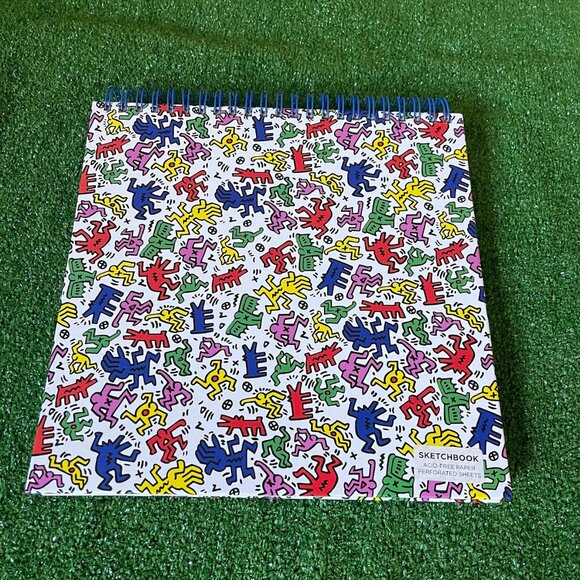 keith haring | Art | Keith Haring Dancing Figures Perforated Sheets ...
